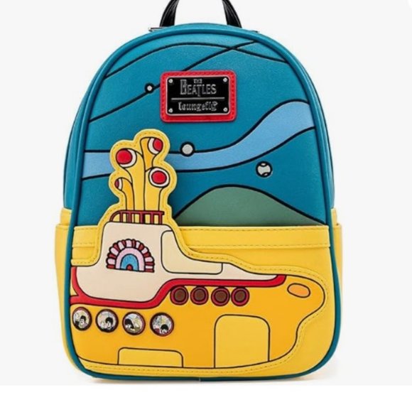 Loungefly | Bags | Loungefly Mini Backpack The Beatles Yellow Submarine ...